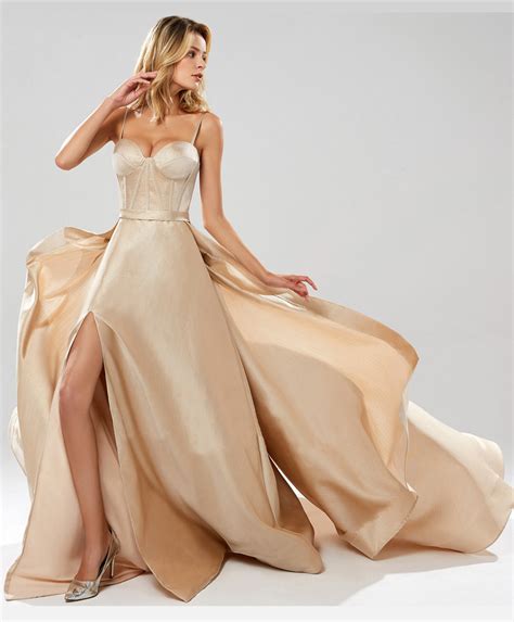 Marisol Gown Champagne Micaah