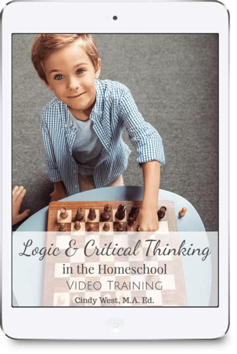 Homeschool Logic And Critical Thinking Masterclass