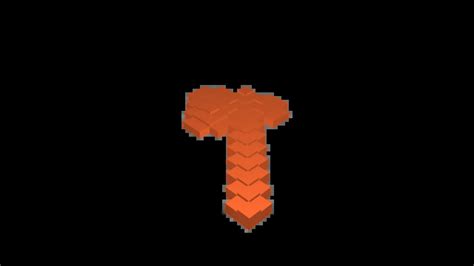 Minecraft Diamond Axe Multicolor Multipart Singlepart By Efe