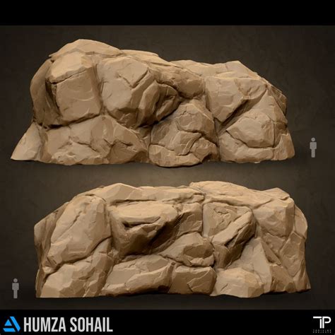 Humza Sohail On Linkedin 3dmodeling Gameart Indie Like Zbrush Rock Sculpting