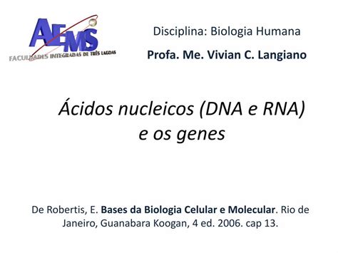 Pdf Ácidos Nucleicos Dna E Rna E Os Genes Brrnagenes