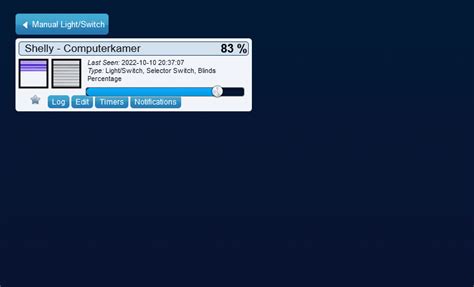 Blind Percentage And Blind Percentage Stop Full Openclose Not