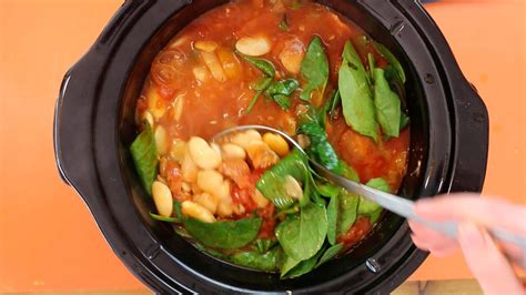 Spanish Chorizo And Butter Bean Slow Cooker Stew Beat The Budget