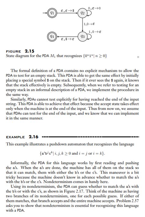 Question Design A Pda That Accepts L10 Based On Your