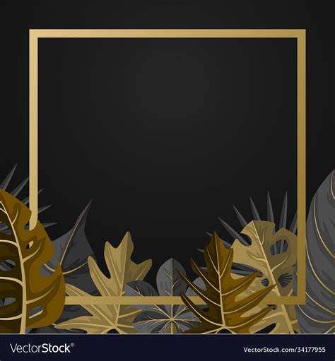 Gold Leaf Border