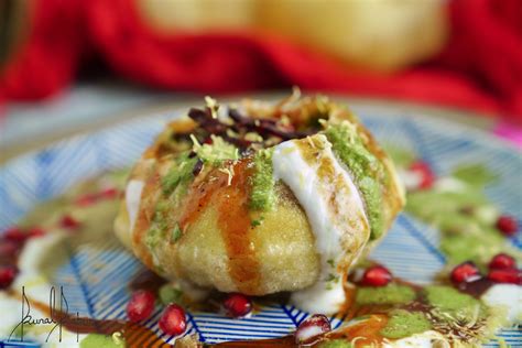 Special Raj Kachori Chaat Recipe How To Make Raj Kachori At Home