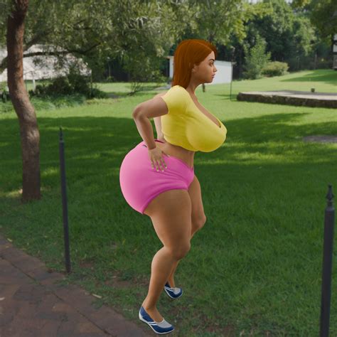 3d Printable Big Booty Girl Twerking V2 By Stanley