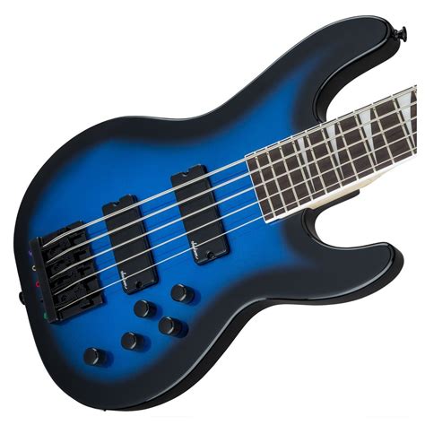 Jackson Js3v Concert 5 String Bass Metallic Blue Burst At Gear4music