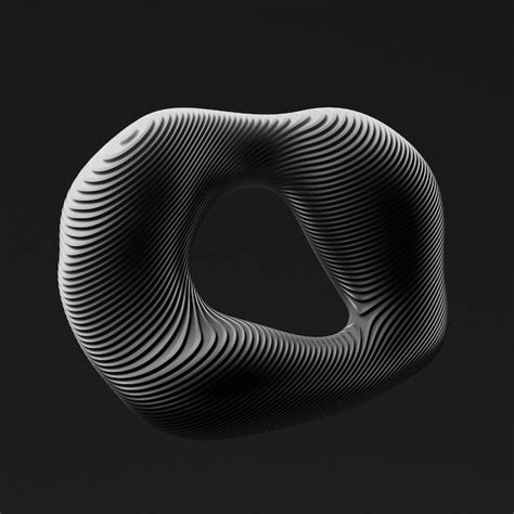 Premium Photo Abstract Form Illustration