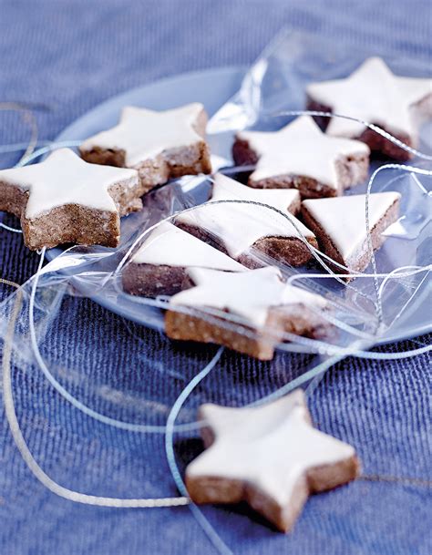 Etoiles à la cannelle ou Zimsterne pour 6 personnes Recettes Elle