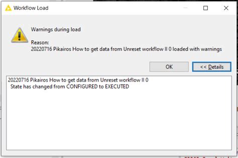 how to get data from unreset workflow knime analytics platform