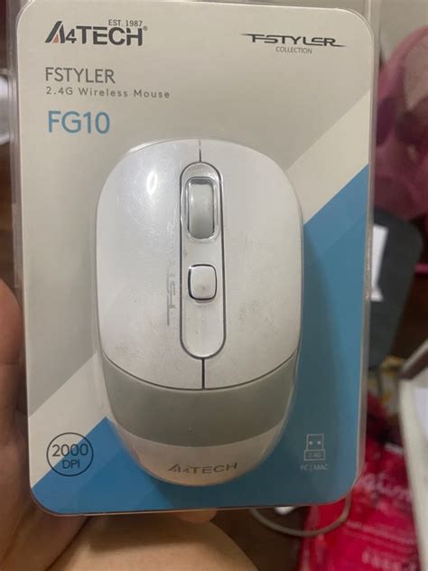 FG A Tech Mouse Wireless Computers Tech Parts Accessories Mouse Mousepads On Carousell
