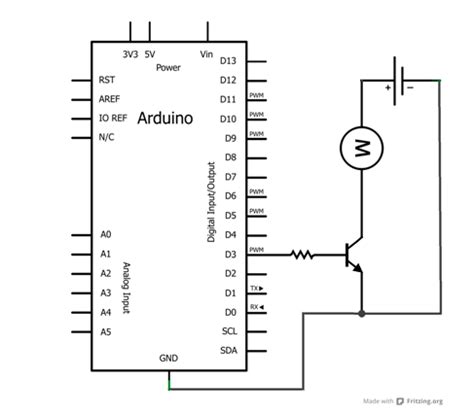 Résolu arduino moteur Faire marcher un moteur dans les deux sens