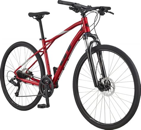 Gt Transeo Elite 2024 Hybrid Bike Red
