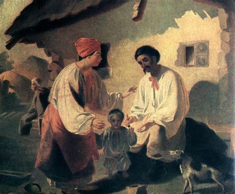 Тарас Шевченко, ''Селянська родина'', 1843 р. Джерело: | Russische ...