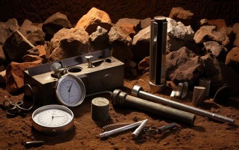 Premium Photo Soil Analysis With Geotechnical Testing Tools