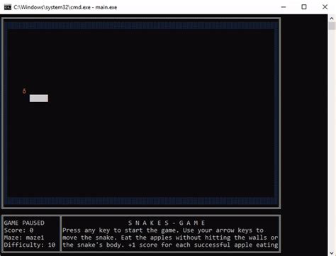 Github Kinjalrk K Snake Game The S Snakes Game Simulation