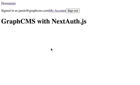 Working With Nextauthjs And User Generated Content Hygraph