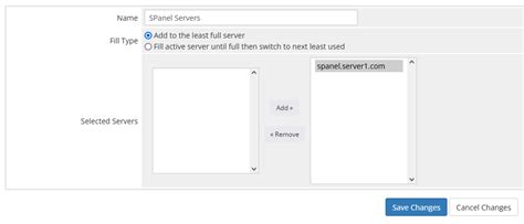 Install And Configure Spanel Whmcs Server Module Spanel Documentation