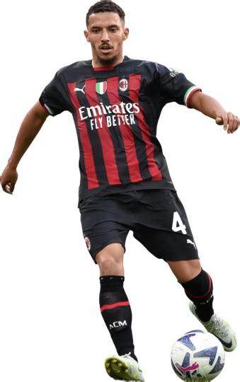 Ismaël Bennacer Milan football render FootyRenders