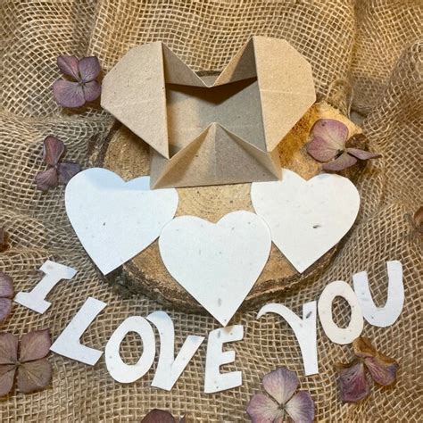 Seed Paper Origami Etsy