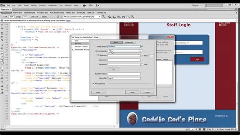 How To Configure Dreamweaver And Wamp Youtube