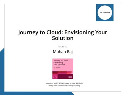 Mohan Raj On Linkedin Journey To Cloud Encisioning Your Solutuon