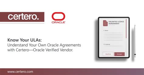 Certero On Linkedin Oracle Ula Oracle Softwarelicensing Businesssolutions