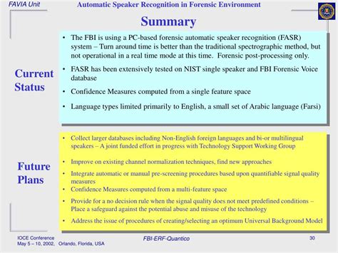 ppt automatic speaker recognition in forensic environment powerpoint