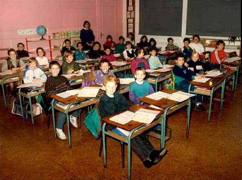Photo De Classe Cm1 Ou Cm2 De 1990 Ecole Primaire Rue General Leclerc
