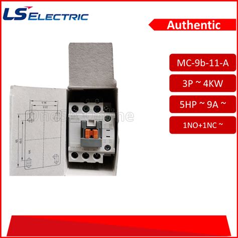 Ls Contactor 4kw 5hp 9a Mc 9b 11 Shopee Malaysia