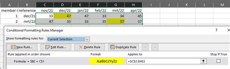 Color Highlight Cell Values In Excel That Are Under Different Columns That Are Named As Dates