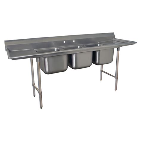 Buy Advance Tabco T9 3 54 18rl X 91 Inch Sink With 3 Compartment And