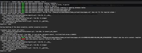 [11 0] custom template xml keyerror odoo · issue 20772 · odoo odoo