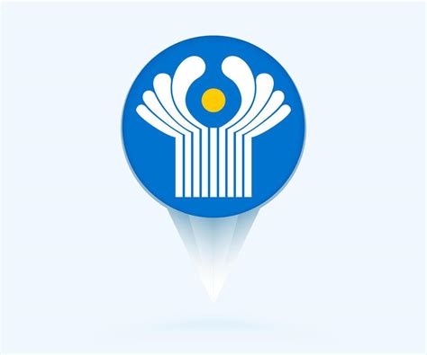 Map Pointer With Flag Of Cis 56791503 Vector Art At Vecteezy