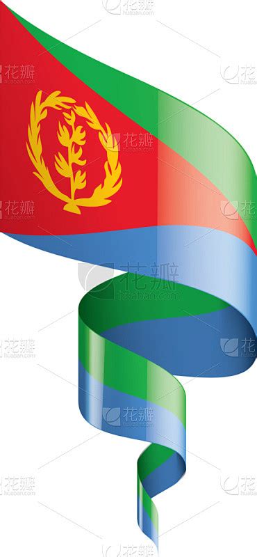 厄立特里亚白色国内著名景点风人种波浪三维图形写实