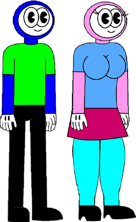 Bluey And Rosy By Spyro1mario2 On Deviantart