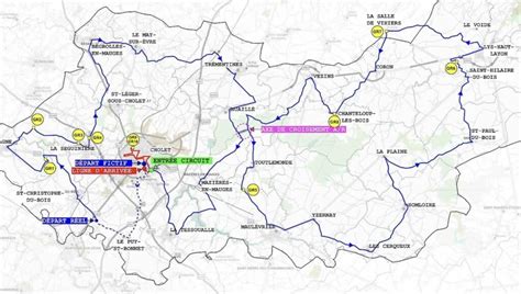 Cholet Agglo Tour 2024 Parcours détaillé