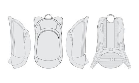 Vector De Mochila Vector Premium