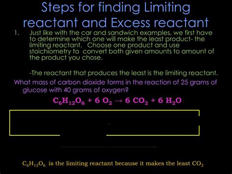 Ppt Limiting Reactants Powerpoint Presentation Free Download Id