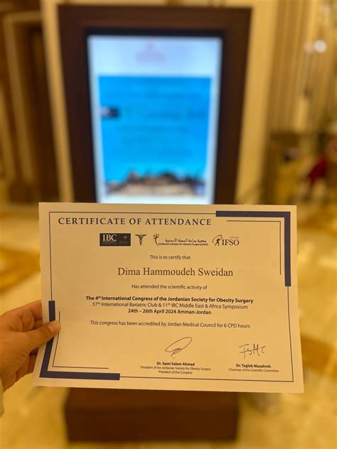 The 4th International Congress Of The Jordanian Scociety For Obesity