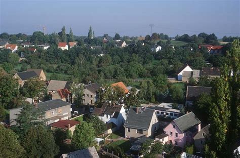 Thallwitz Sachsen Der Virtuelle Blick Vom Thallwitzer Kirchturm