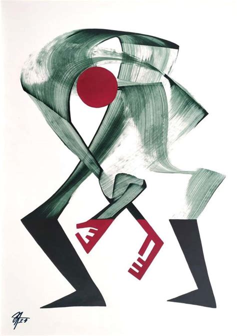 Tatiana Nega Series Non Standard Configurations 70x50 Cm Acrylic