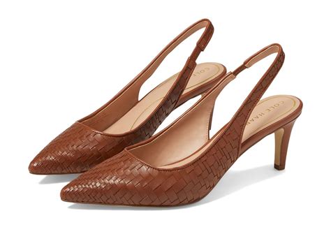 Cole Haan Vandam Sling Pump 65 In Brown Lyst