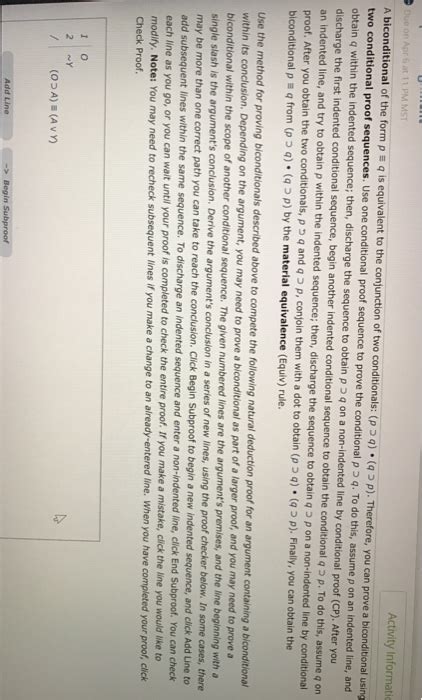 A Biconditional Of The Form P Q Is Equivalent To The