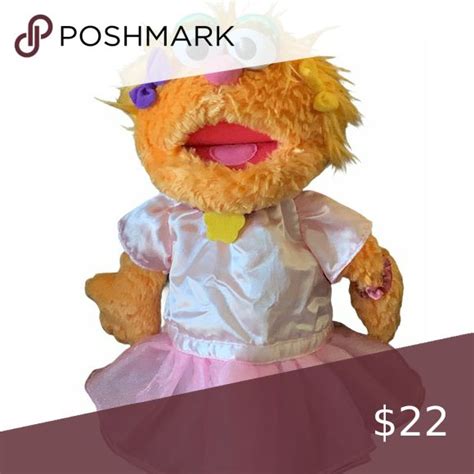 Sesame Street Gund Plush Zoe Hand Puppet Hand Puppets Sesame Street Elmo Plush
