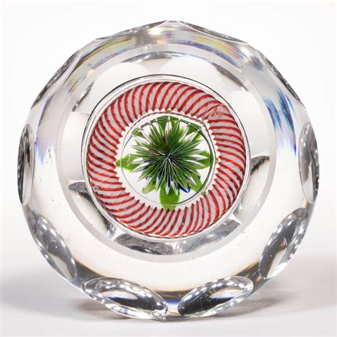 Antique Saint Louis Upright Bouquet And Torsade Lampwork Art Glass
