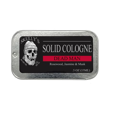 Solid Cologne For Men Long Lasting Fragrances Skullys Beard Oil