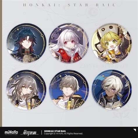 Official Honkai Star Rail Pins