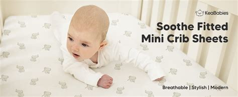 2 Pack Mini Crib Sheets Fitted Pack And Play Sheets